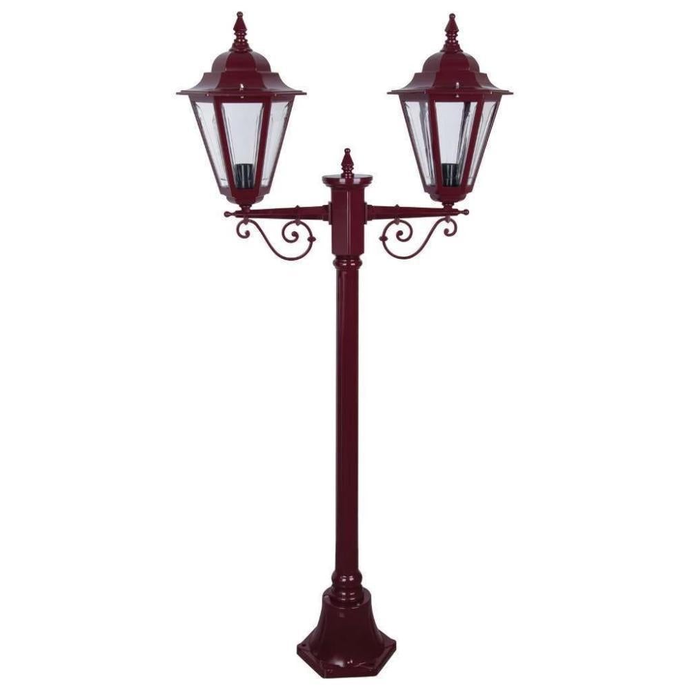 GT-425 Turin Twin Head Short Post Light - Powder Coated Finish / B22 ...