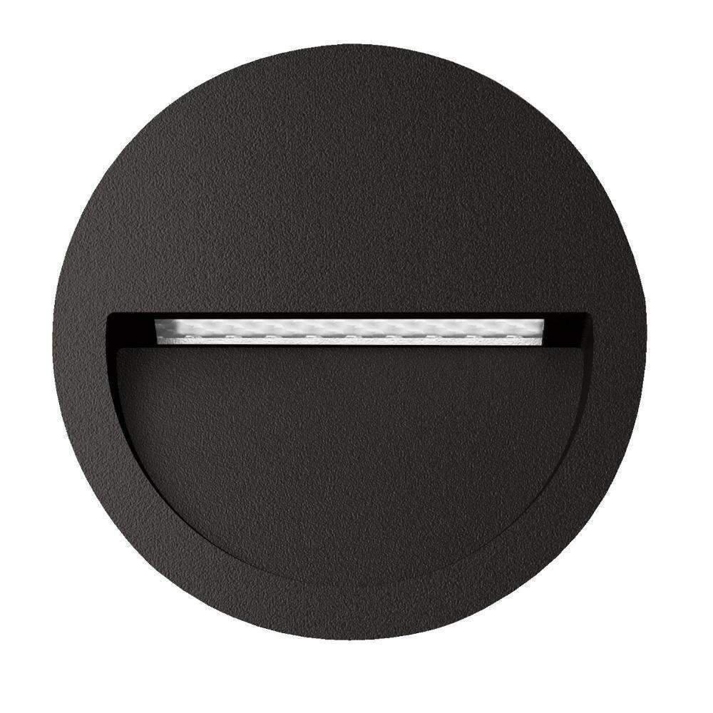 ZAC-4-RND - 4W 12V DC LED Exterior Round Recessed Step Light IP65 - DR ...