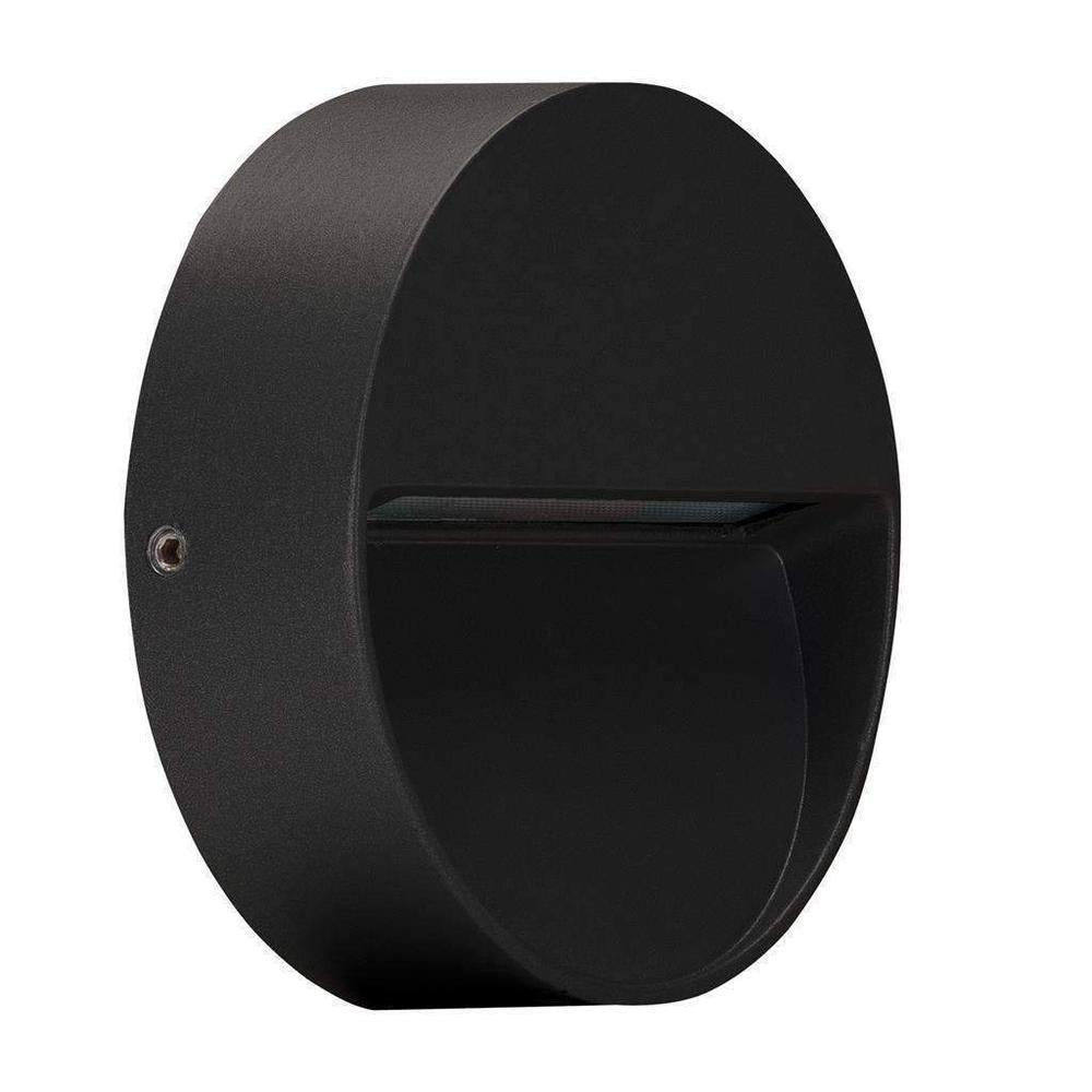 ZEKE-4-RND - 4W 12V DC LED Exterior Round Surface Mount Step Light IP6 ...
