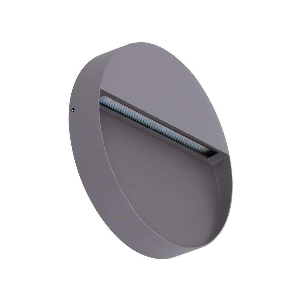ZEKE-9-RND - 9W 12V DC LED Exterior Round Surface Mount Step Light IP6 ...