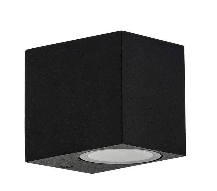 Square Fixed Down Outdoor Wall Pillar Light – Downlights Online
