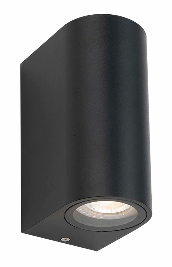 Round Up & Down Outdoor Wall Pillar Light – Downlights Online